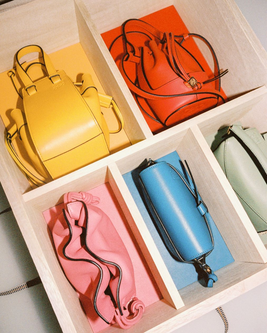 Loewe Releases Collector’s Set Of Iconic Bags In Nano Sizes
